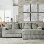 Lindyn Fog 2-Piece LAF Sofa Chaise | Louisville Overstock Warehouse