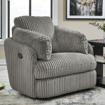 Tie-Breaker Ivory Swivel Glider Recliner | Louisville Overstock Warehouse