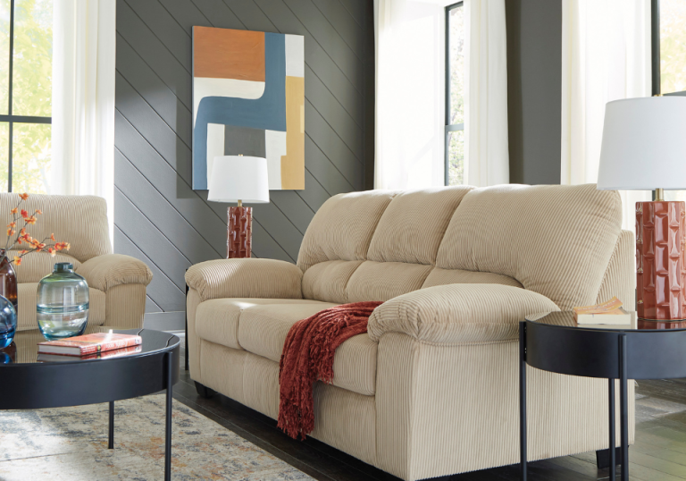 SimpleJoy Sand Sofa | Louisville Overstock Warehouse