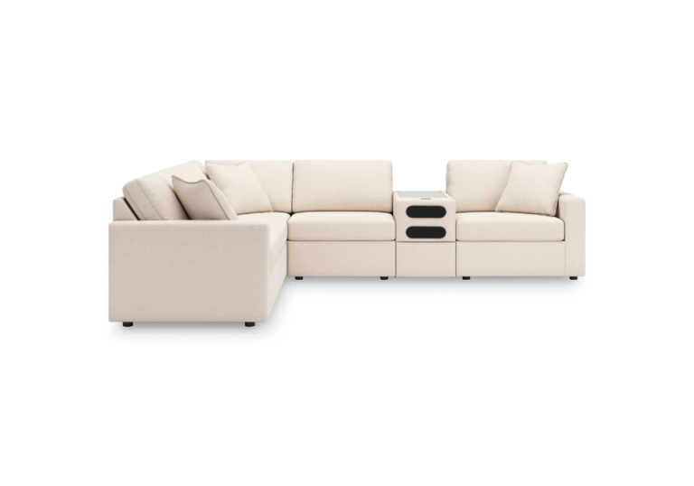 ModMax Oyster 6-Piece Sectional with Audio Console | Louisville ...